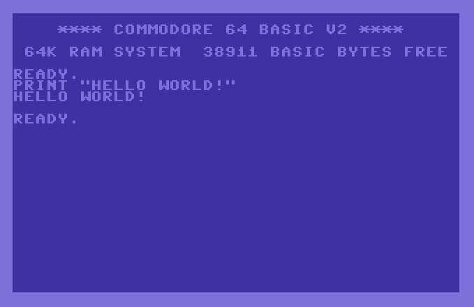 WRITING CODE FOR THE C64: 4- Beginning BASIC #1 – 8-Bit / 16-Bit Heaven