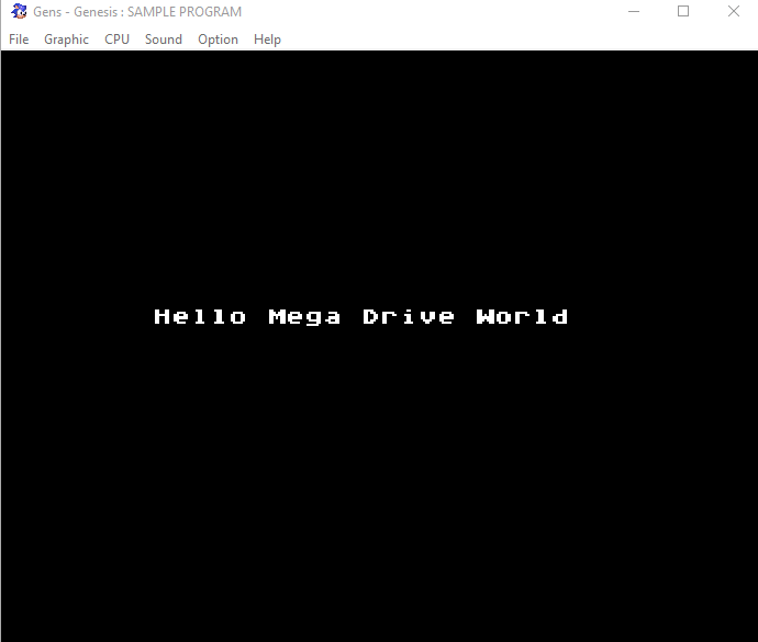 Megadrive Programming : Hello World – 8-Bit / 16-Bit Heaven
